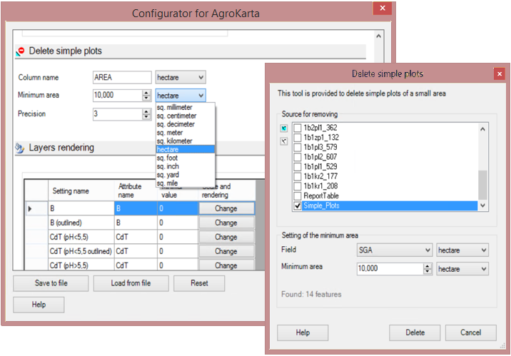 AgroTools Help - Agro_Configuration