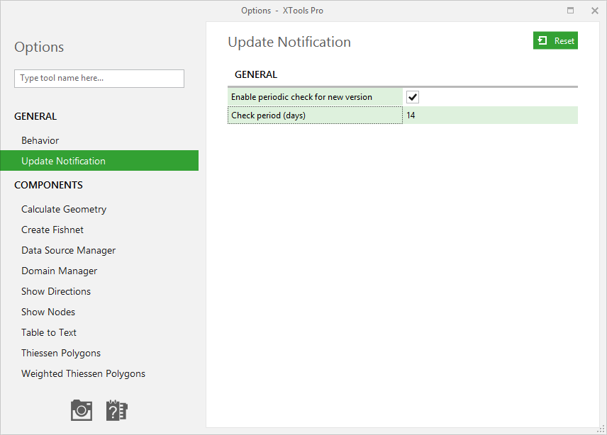 XTools Pro Help - Customizing "Update Notification"