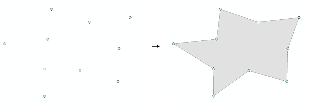 XTools Pro Help - Polygons from Points