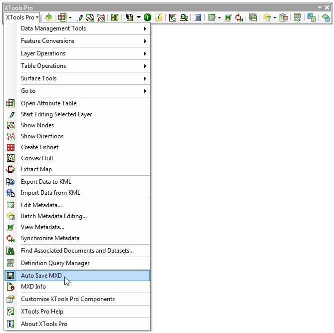 XTools Pro Help - Auto Backup Document