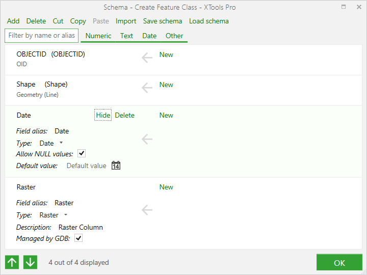 XTools Pro Help - Create Feature Class