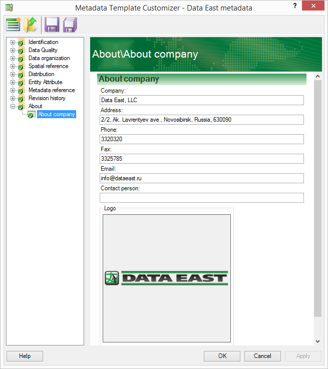 XTools Pro Help - Metadata Template Customizer