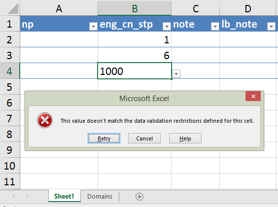 XTools Pro Help - Table to Excel Template