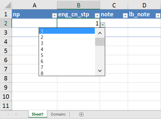 XTools Pro Help - Table to Excel Template